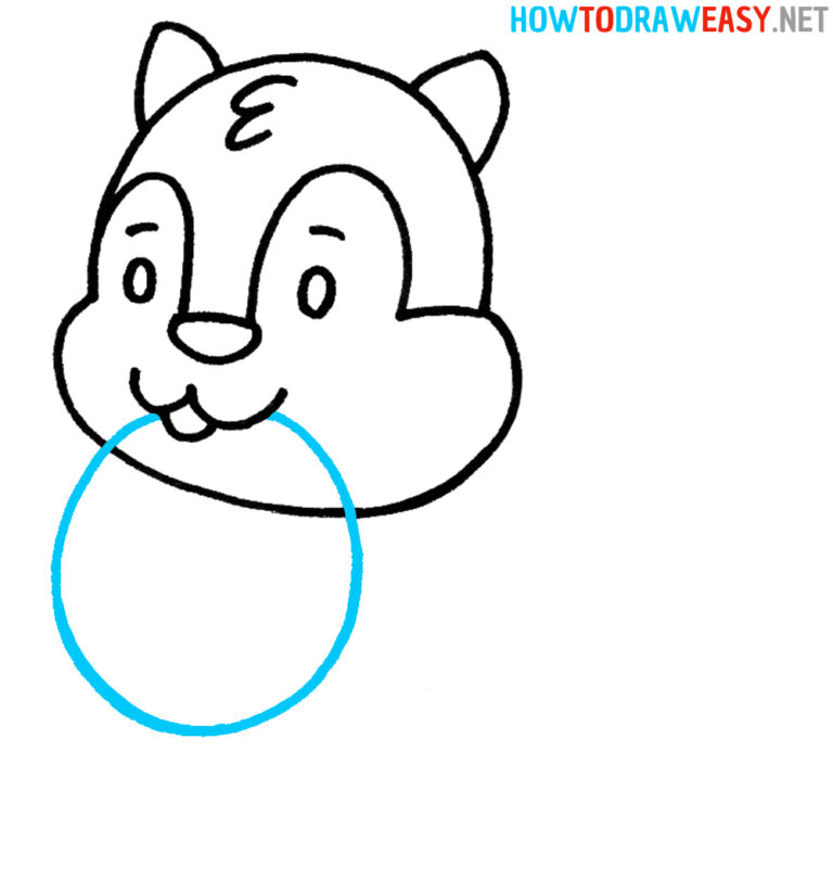 How to Draw a Squirrel Step by Step - How to Draw Easy