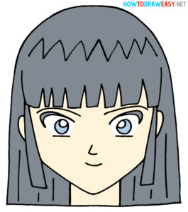 How to Draw an Anime Face - How to Draw Easy