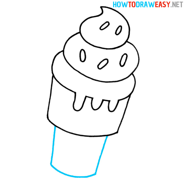 How to Draw Ice Cream - How to Draw Easy