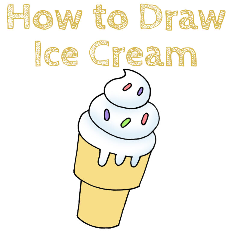 How to Draw Ice Cream - How to Draw Easy