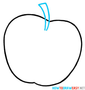 How to Draw an Apple - How to Draw Easy