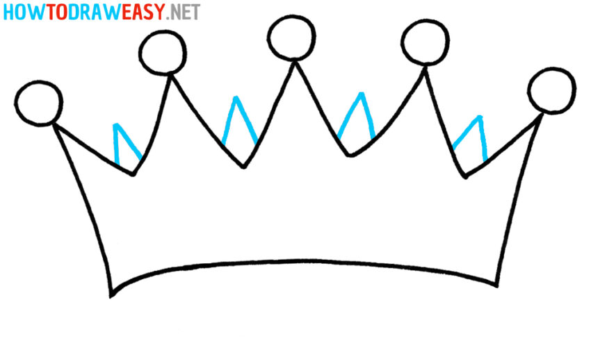 How to Draw a Crown - How to Draw Easy