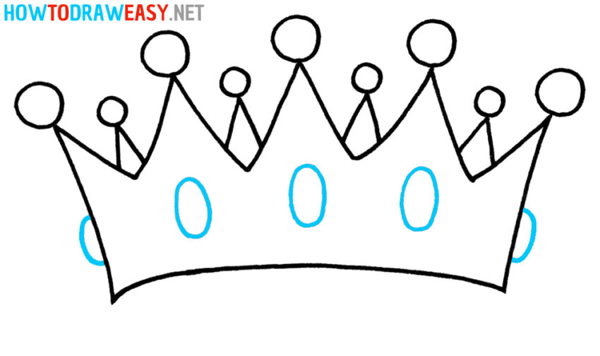 How to Draw a Crown - How to Draw Easy