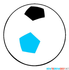 How to Draw a Soccer Ball - How to Draw Easy