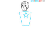 How to Draw Captain America - How to Draw Easy