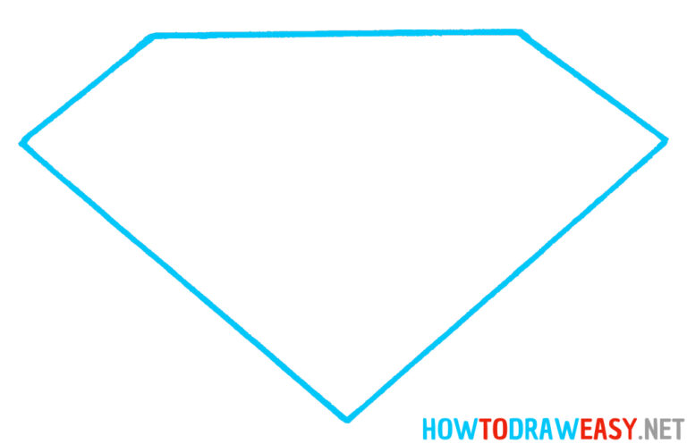 How to Draw a Diamond - How to Draw Easy