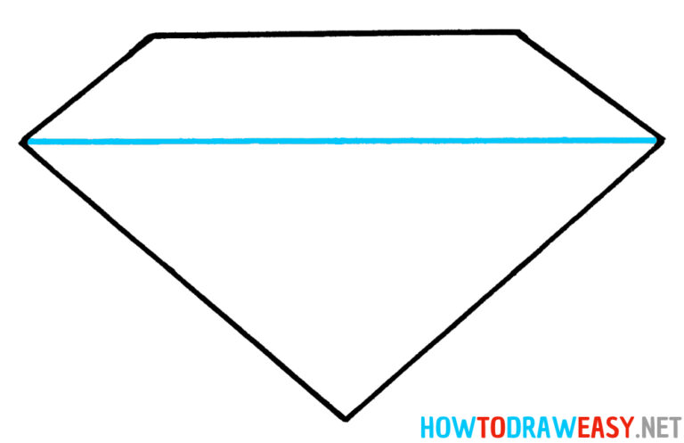 How to Draw a Diamond - How to Draw Easy