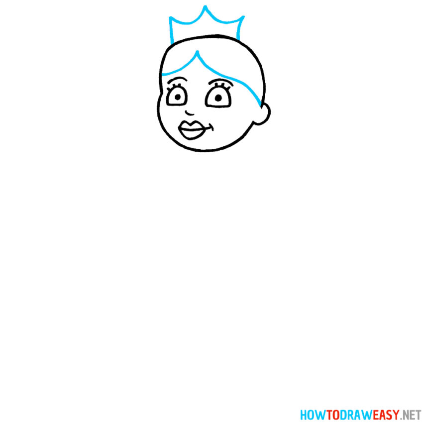 How to Draw a Princess - How to Draw Easy