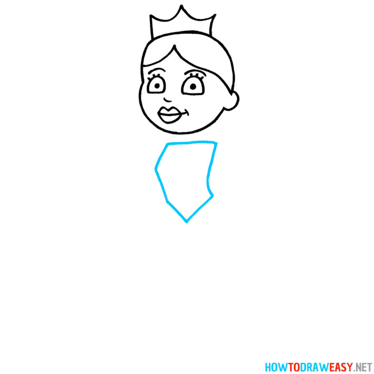 How to Draw a Princess - How to Draw Easy