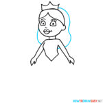 How to Draw a Princess - How to Draw Easy