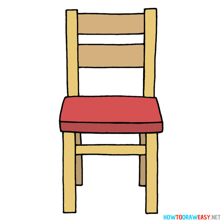 How to Draw a Chair - How to Draw Easy