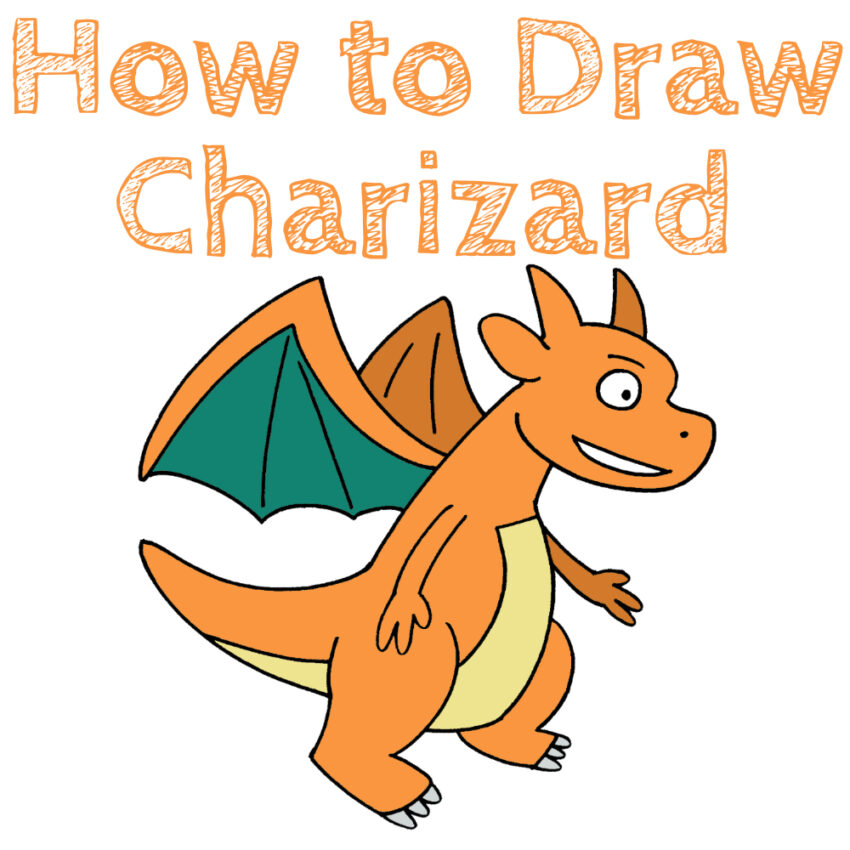 How to Draw Charizard - How to Draw Easy