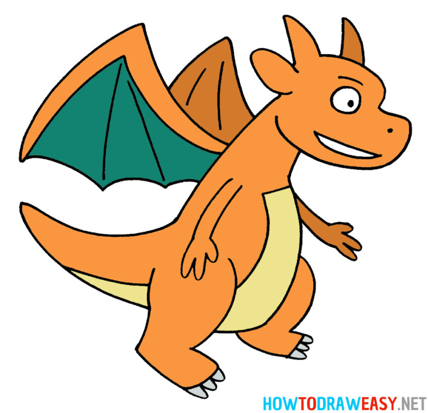 How to Draw Charizard - How to Draw Easy