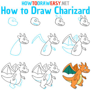 How to Draw Charizard - How to Draw Easy