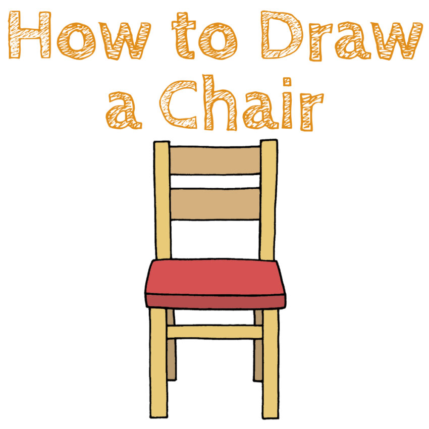 How to Draw a Chair - How to Draw Easy