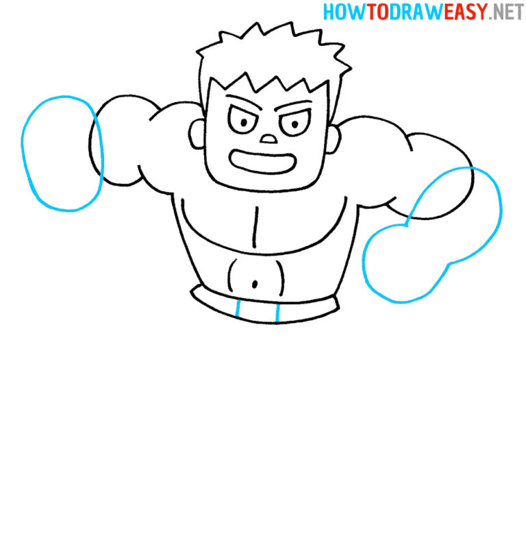 How to Draw the Hulk - How to Draw Easy