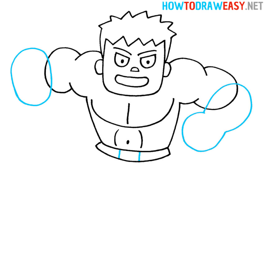 How to Draw the Hulk - How to Draw Easy