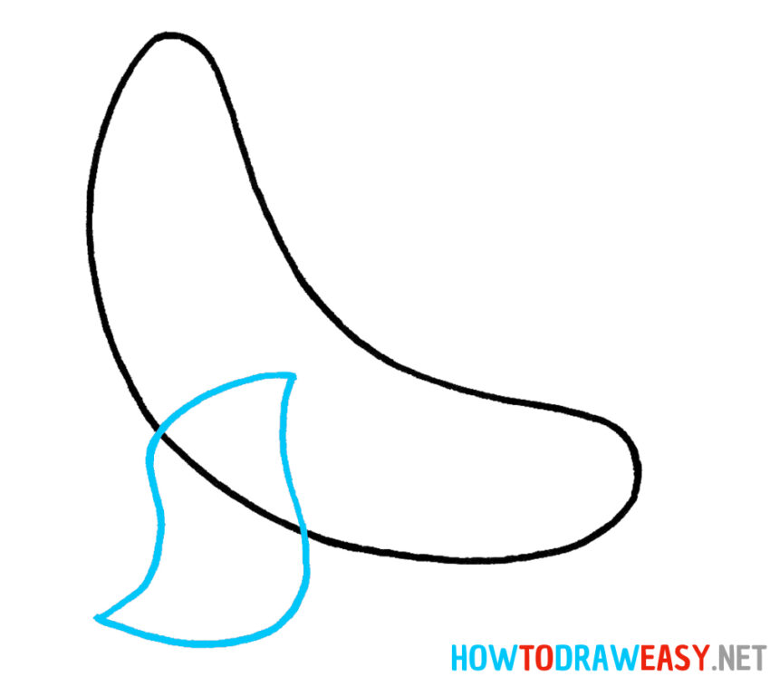 How to Draw a Banana - How to Draw Easy