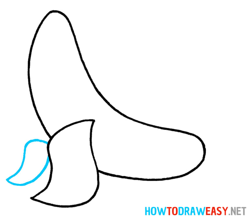 How to Draw a Banana - How to Draw Easy
