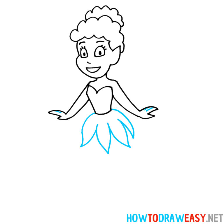How to Draw a Fairy - How to Draw Easy