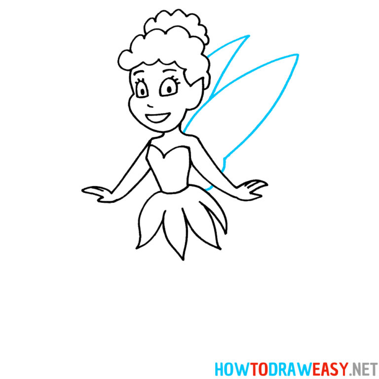 How to Draw a Fairy - How to Draw Easy