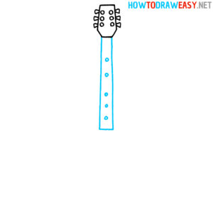 How to Draw a Guitar - How to Draw Easy