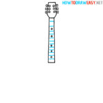 How to Draw a Guitar - How to Draw Easy