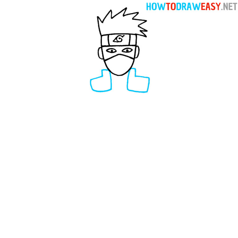 How to Draw Kakashi - How to Draw Easy
