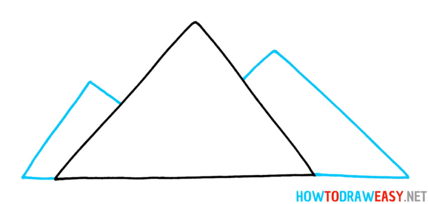 How to Draw Mountains - How to Draw Easy