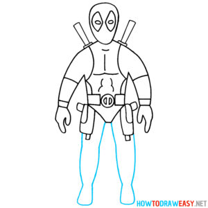 How to Draw Deadpool - How to Draw Easy