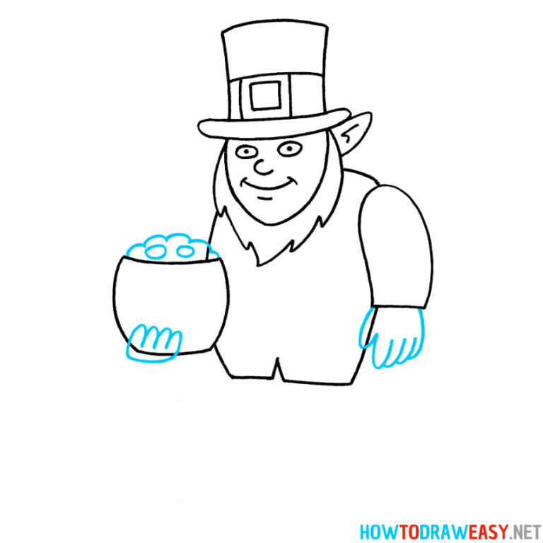 How to Draw a Leprechaun - How to Draw Easy