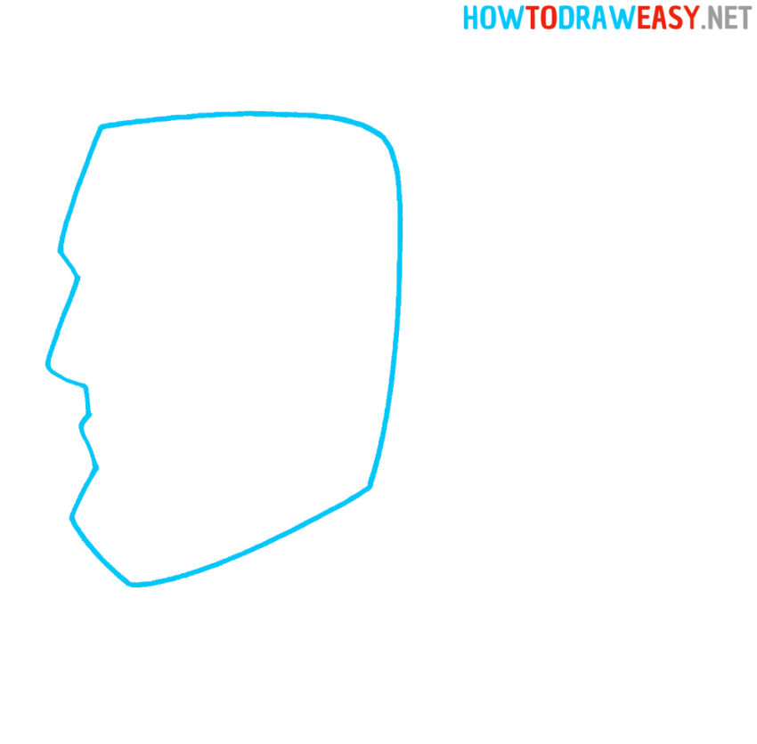 How to Draw a Side Profile - How to Draw Easy