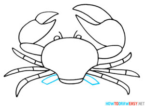 How to Draw a Crab - How to Draw Easy