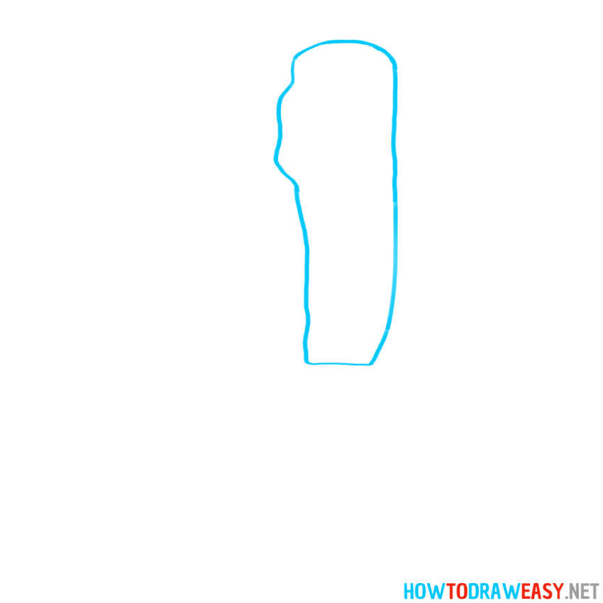 How to Draw Tung Tung Tung Sahur - How to Draw Easy