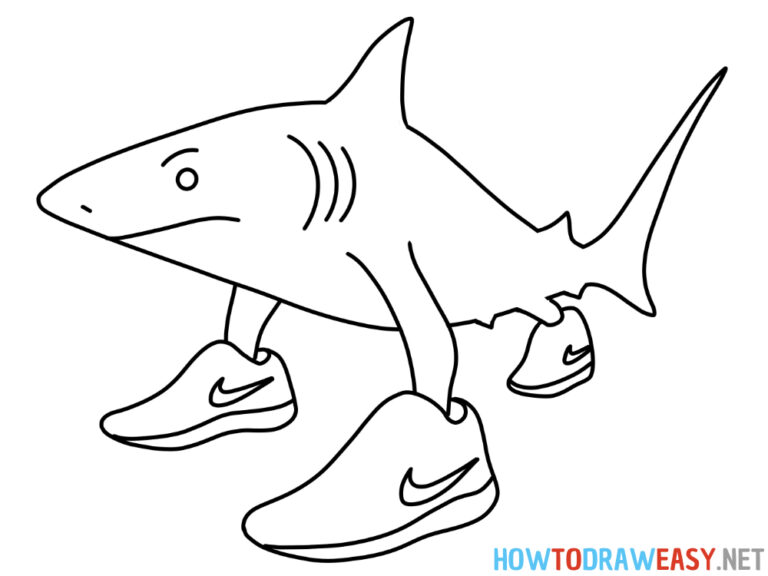 How to Draw Tralalero Tralala - How to Draw Easy