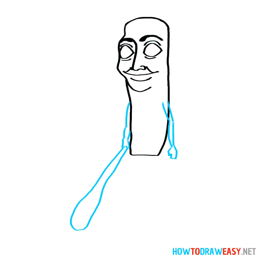 How to Draw Tung Tung Tung Sahur - How to Draw Easy