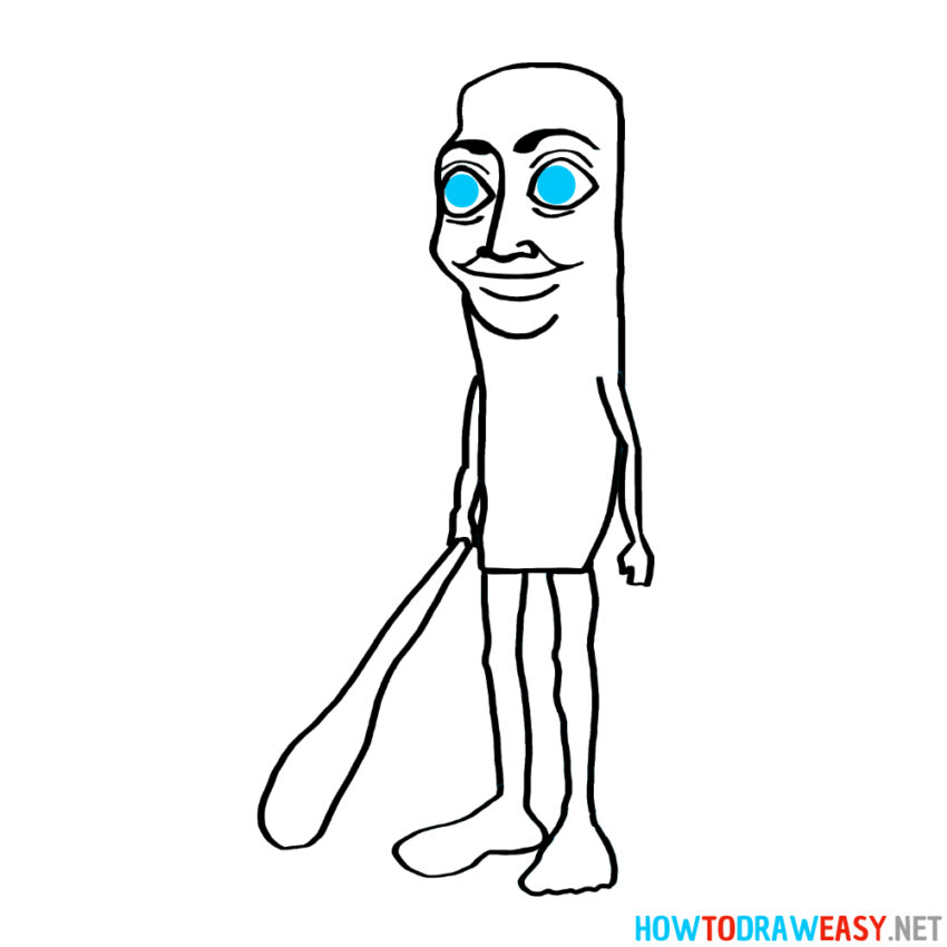 How to Draw Tung Tung Tung Sahur - How to Draw Easy