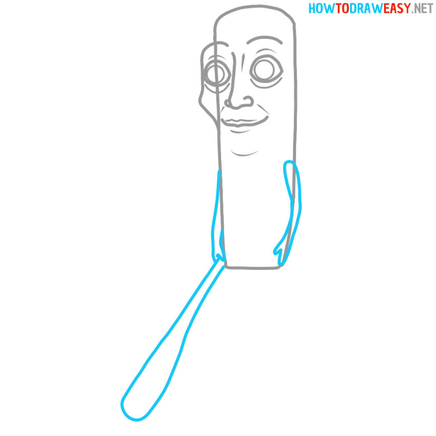 Tung Tung Tung Sahur Drawing Tutorial - Easy to Draw - How to Draw Easy