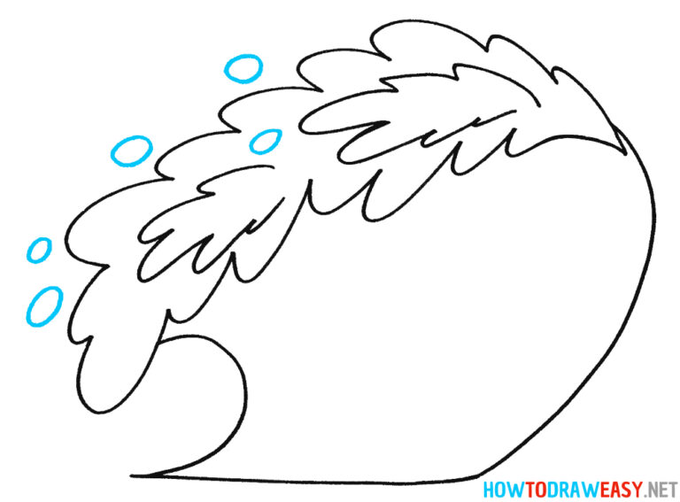 How to Draw Waves - How to Draw Easy