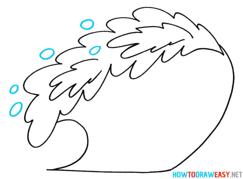 How to Draw Waves - How to Draw Easy