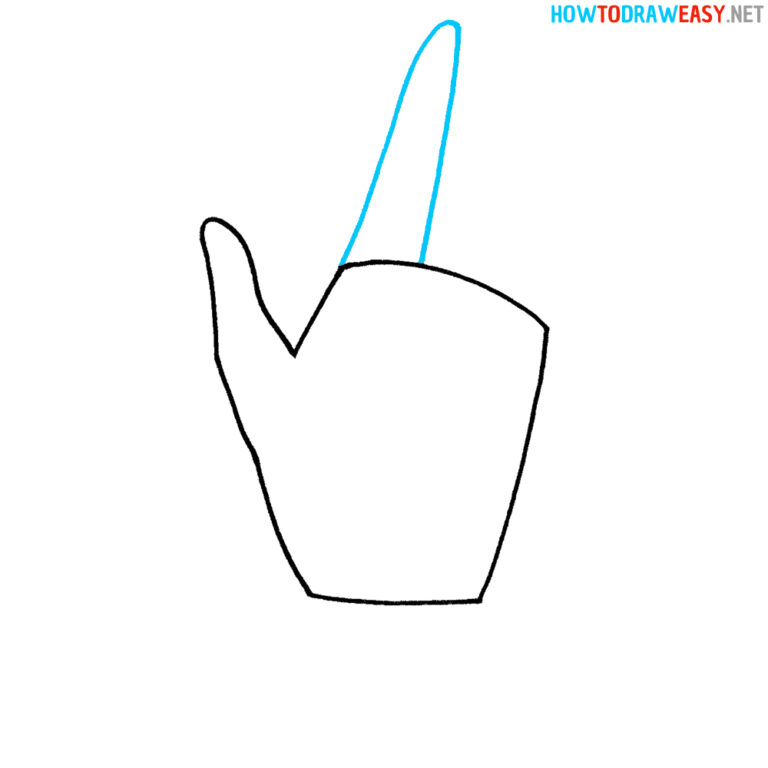 How to Draw an Anime Hand - How to Draw Easy