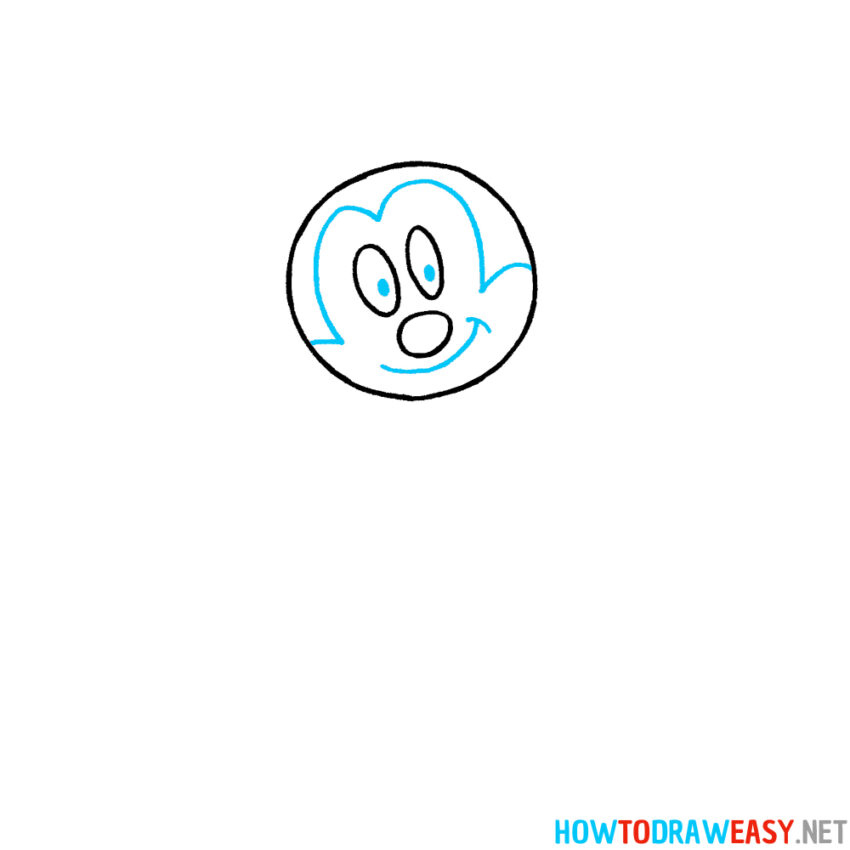 How to Draw Minnie Mouse - How to Draw Easy