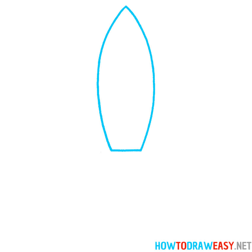 How to Draw a Rocket - How to Draw Easy