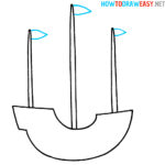 How to Draw a Ship - How to Draw Easy