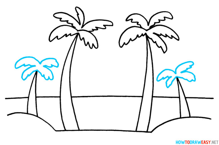 How to Draw a Sunset - How to Draw Easy