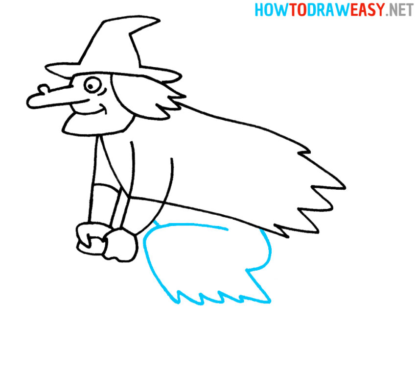 How to Draw a Witch - How to Draw Easy